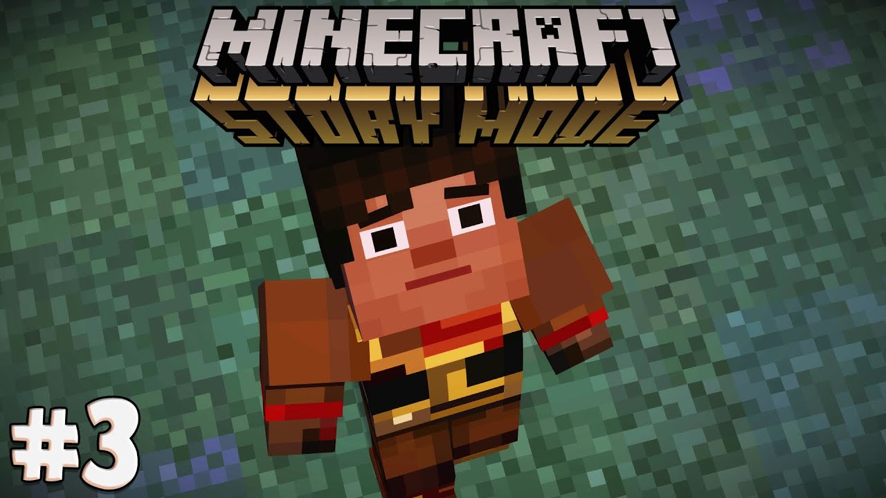 Minecraft: Story Mode | THE 'F' BOMB | Part 3 | Episode 3 - YouTube