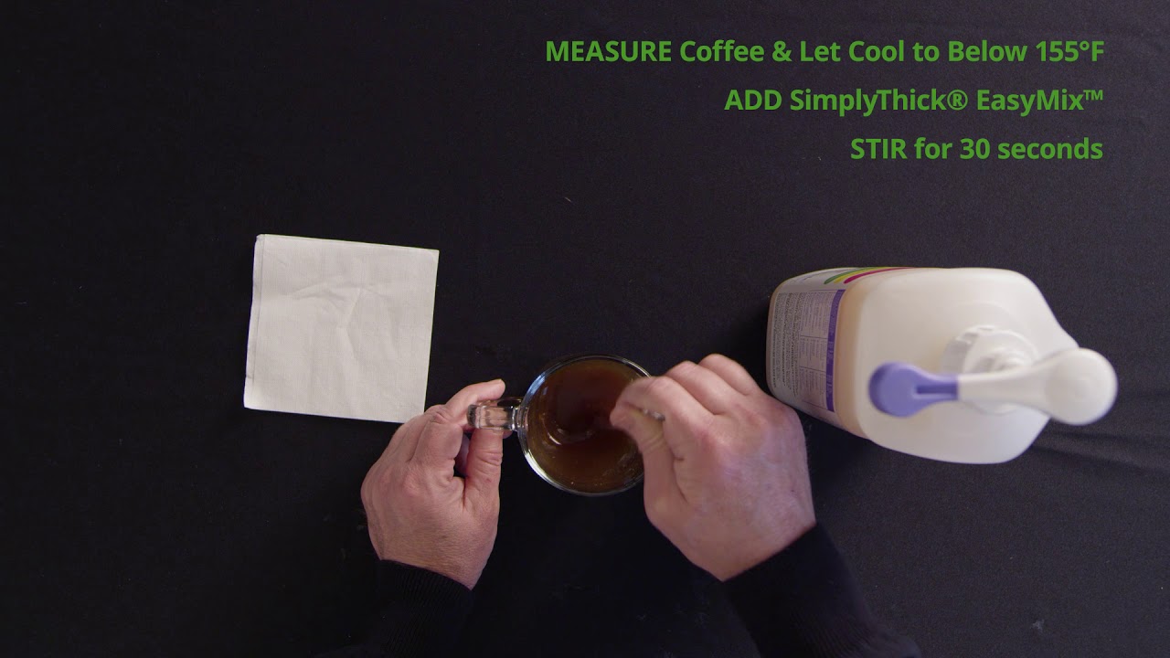 Coffee Mixing Demo, Pudding Extremely Thick (Pump) - SimplyThick ...