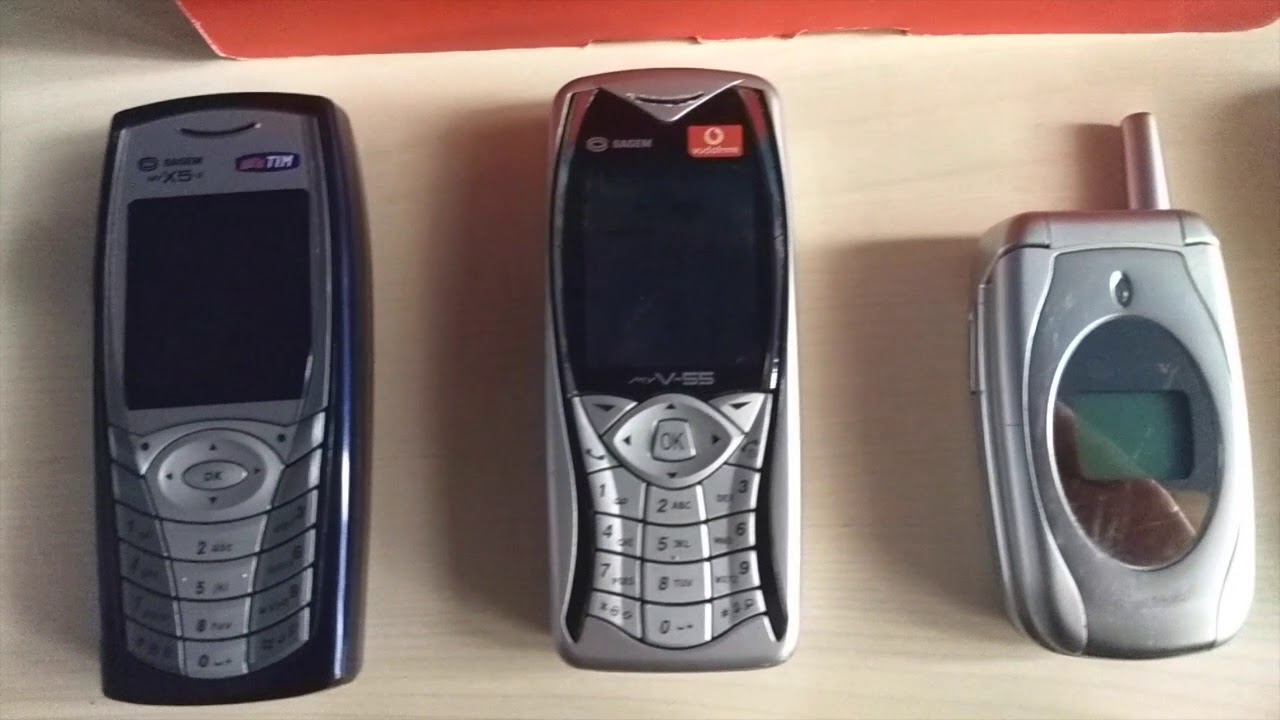My Sagem phones collection (27/01/2018) - YouTube