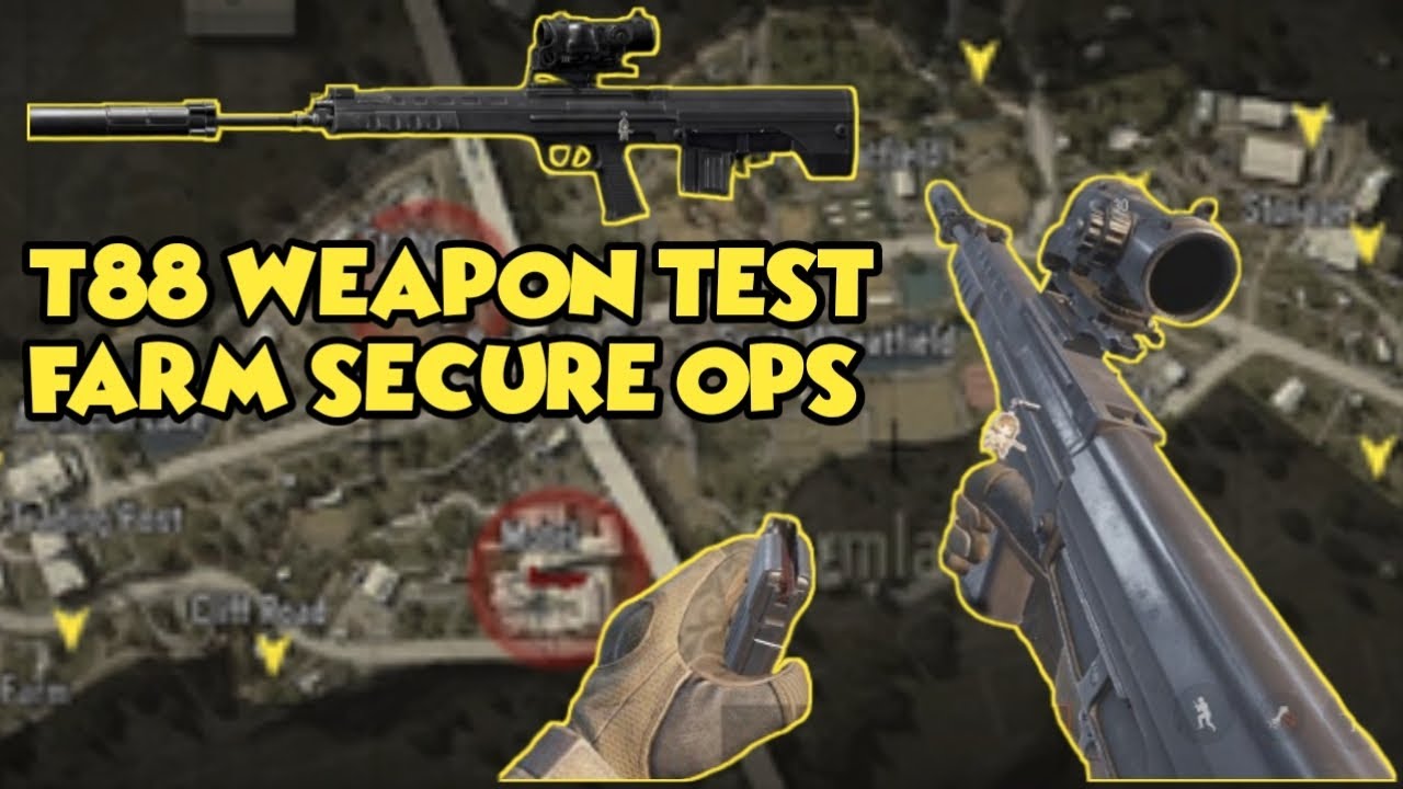 NEW Weapon Test T88 | Farm Secure Ops | Arena Breakout Season 7 - YouTube