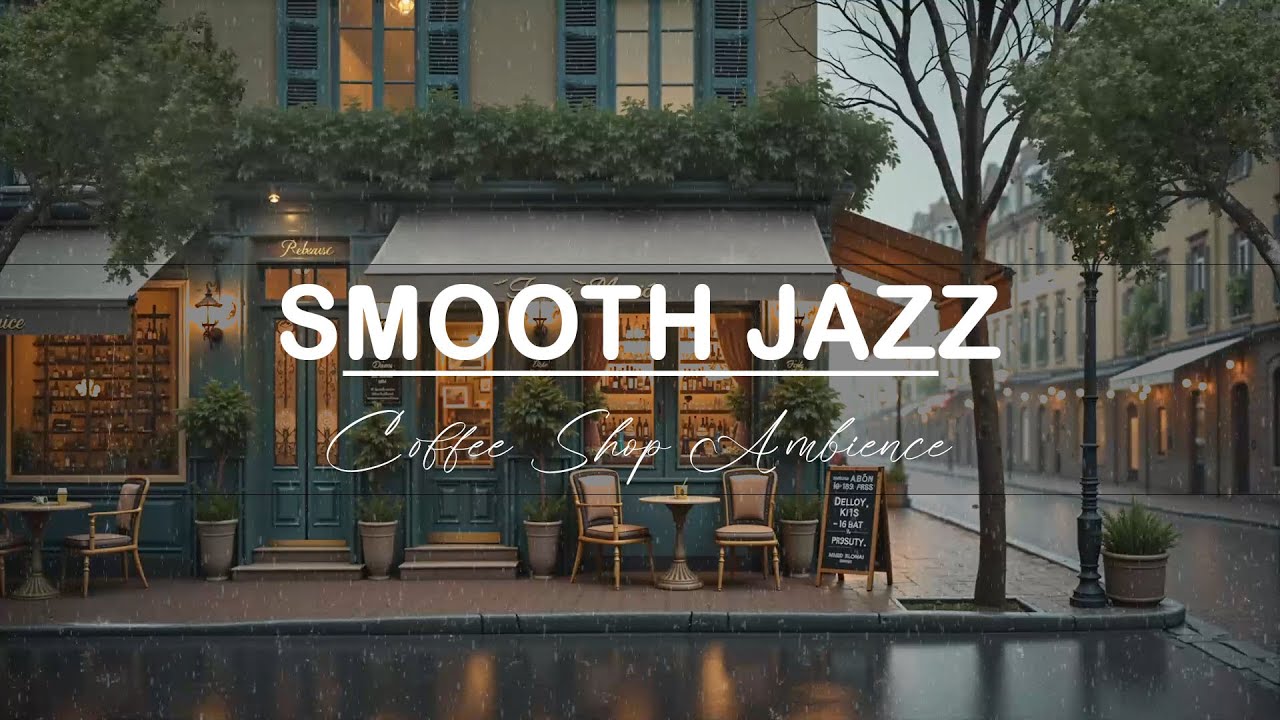 Smooth Jazz Relaxing Music ☕️ Positive Jazz Piano Ambience & Bossa Nova ...
