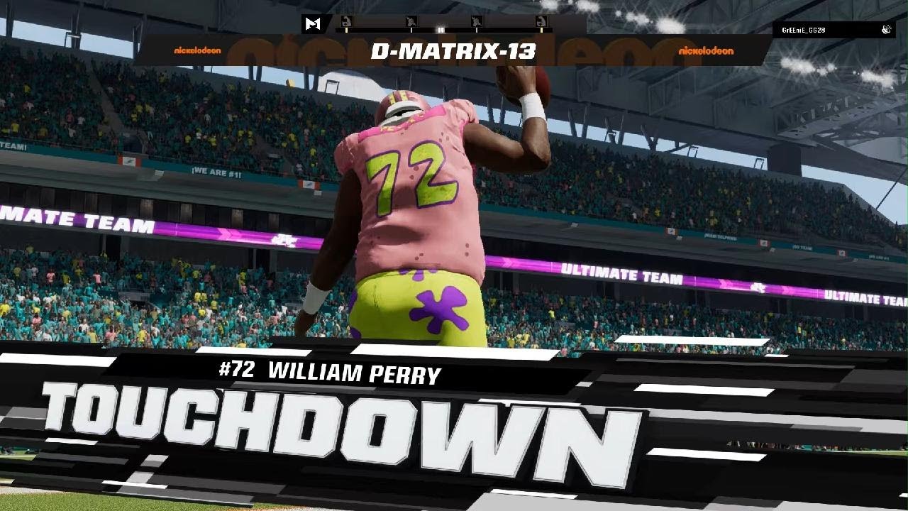 The fridge kick return TD Glitched return man animation!!!Madden NFL 23 ...