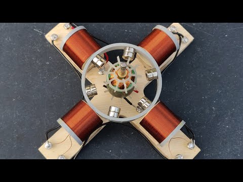 Most Powerful Free Energy Generator Using Magnets and Coil