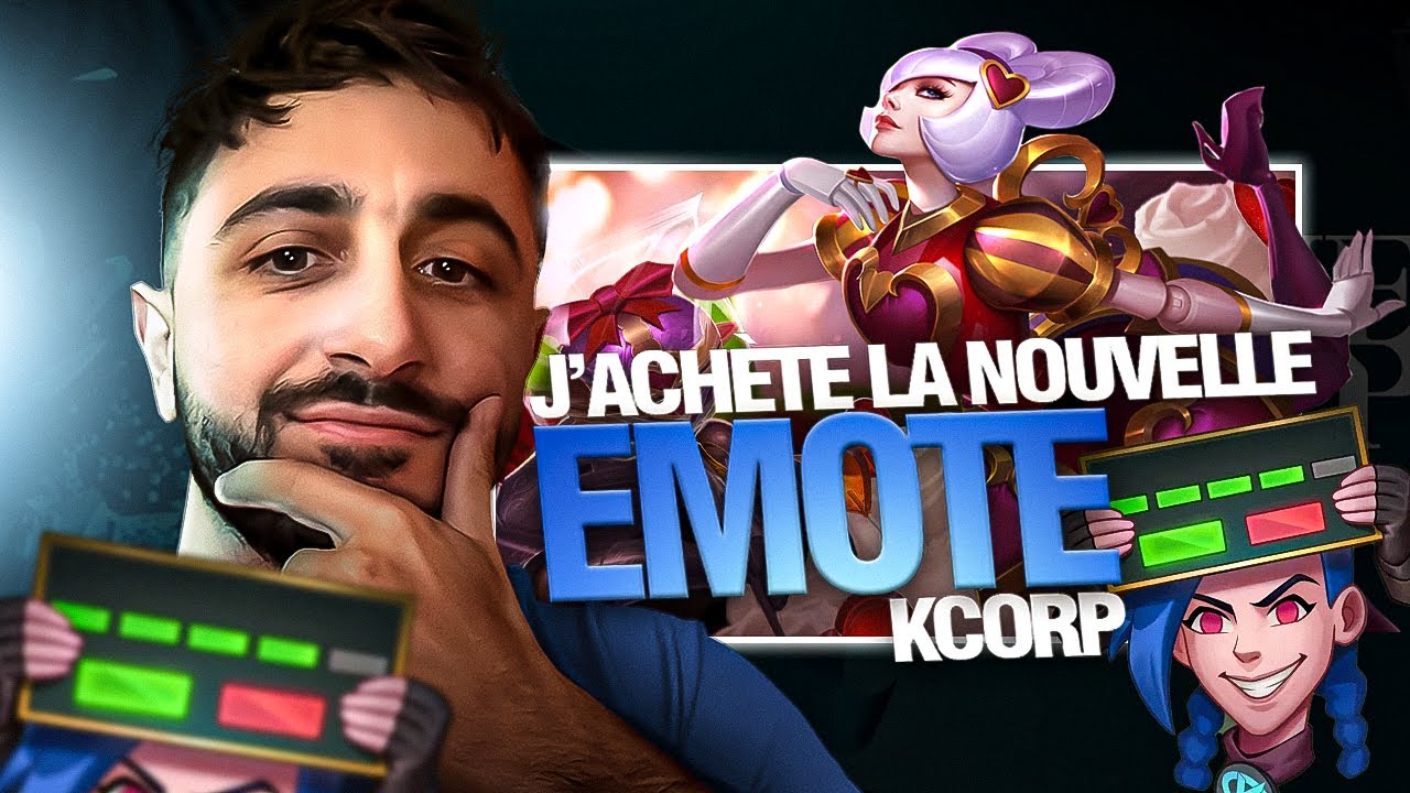 J'AI ACHETÉ LA NOUVELLE EMOTE KCORP! - YouTube
