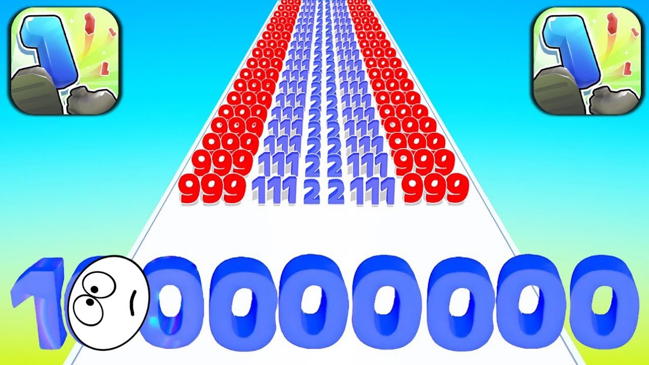 Play Levels 10000 Gameplay - Number Master , Level Up Balls ,Count ...