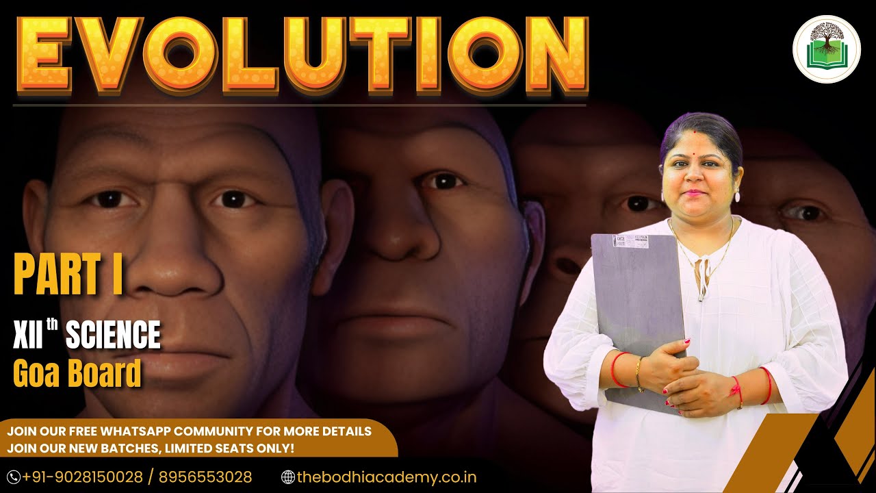 GOA BOARD || CLASS 12 || EVOLUTION || PART 1 - YouTube