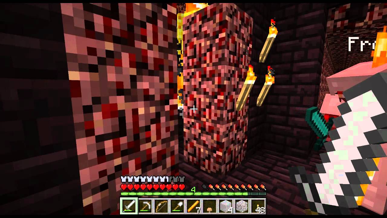 Minecraft SMP 1.9.4 part 9 - Nether Demons - YouTube