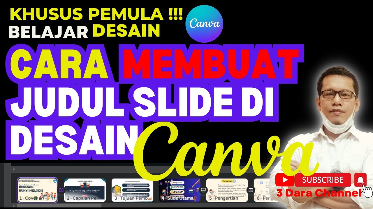 Cara Membuat Judul Setiap Slide atau PPT Di Canva. - YouTube