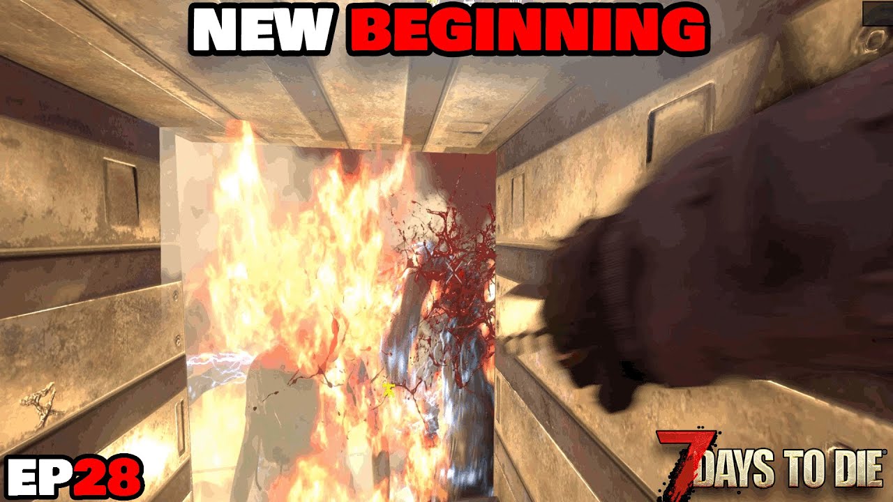 7 Days To Die - New Beginning Ep28 (Shocking Base) - YouTube