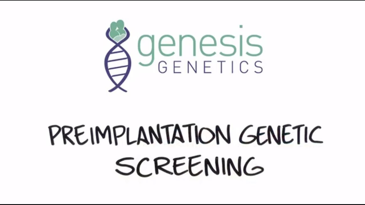 Preimplantation Genetic Screening (PGS) - Genesis Genetics - YouTube