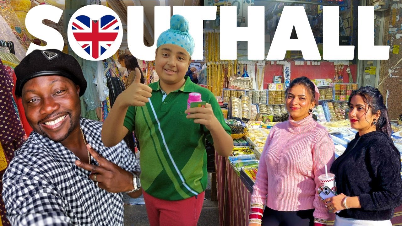 This Indian Neighborhood in London 🇬🇧 Will Surprise You! | Southall ...