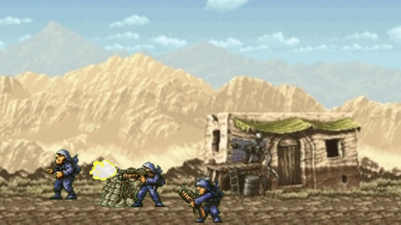 [METAL SLUG] Test Animation #1 - YouTube