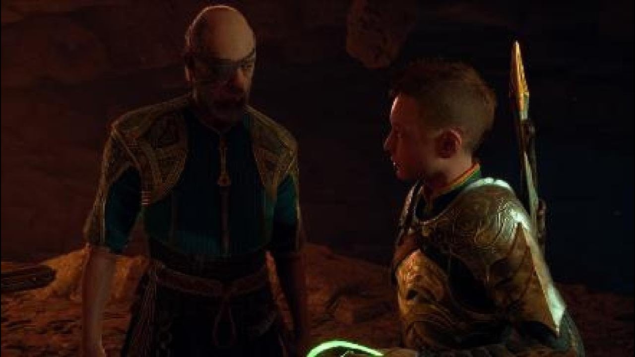 Odin Shows Atreus The Mask & The Rift | God of War Ragnarok PS5 - YouTube