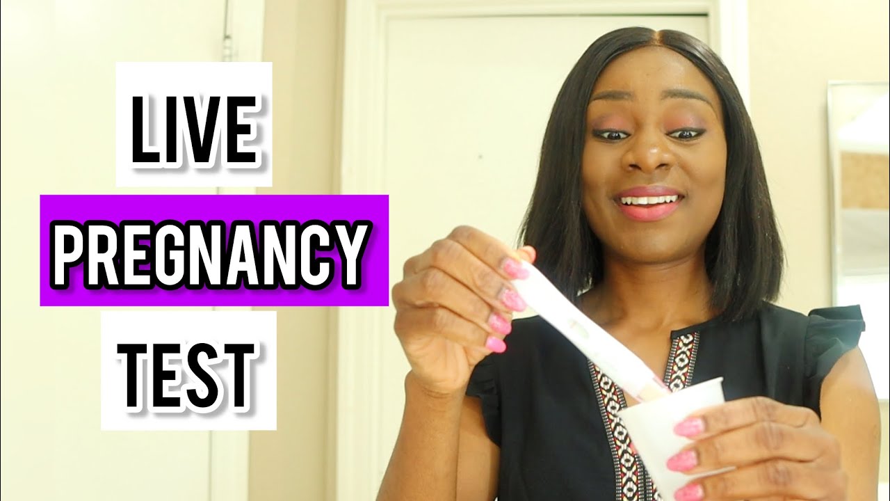 LIVE PREGNANCY TEST - The Right Way To Test For Pregnancy To Get ...