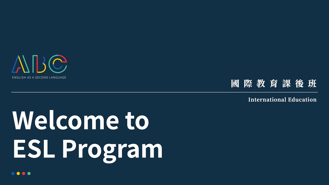 Welcome To ESL Program YouTube welcome-to-esl-program-youtube