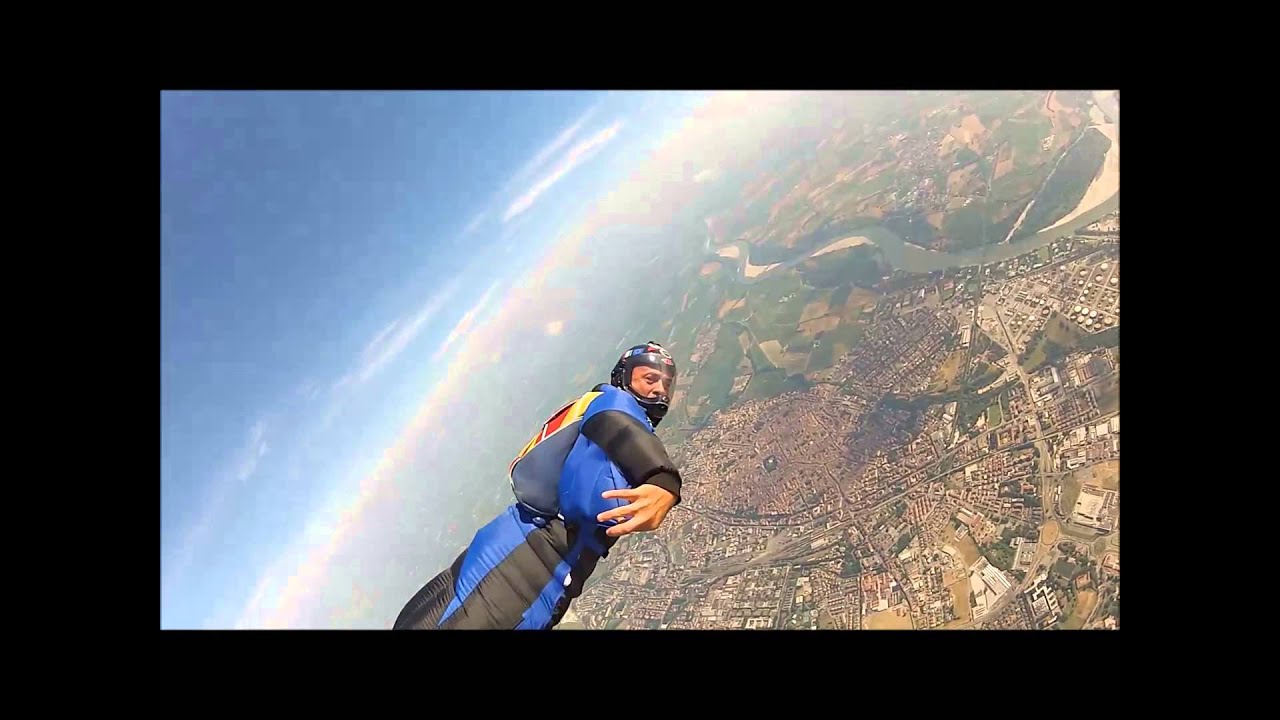 My First Wingsuit Flight - YouTube