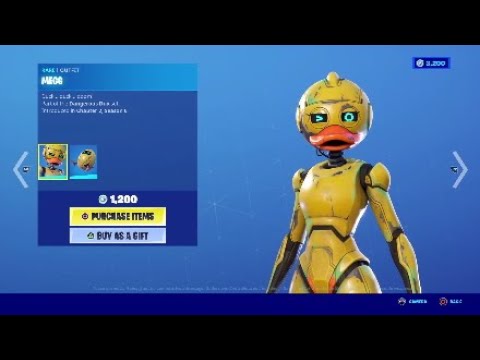 Megg Skin in Fortnite - YouTube