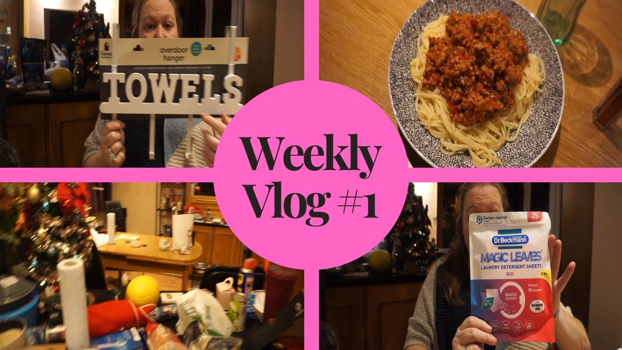 Weekly Vlog 1 - Home Saver Haul - A Quite week! - YouTube