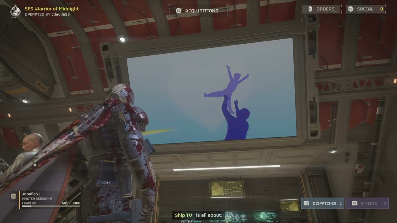 HELLDIVERS 2 ship tv clips - YouTube