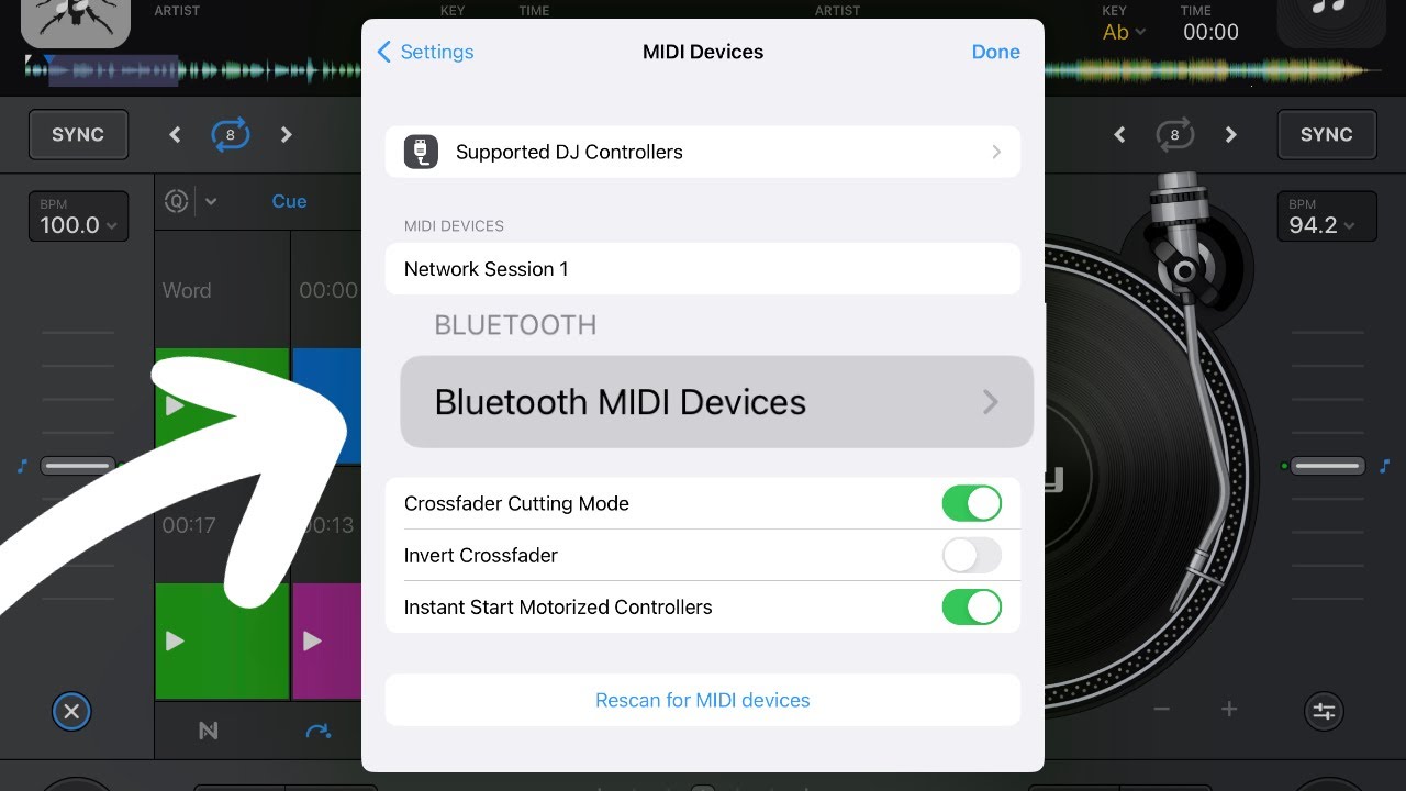 Djay Pro AI Bluetooth DJ Controller Setup - YouTube
