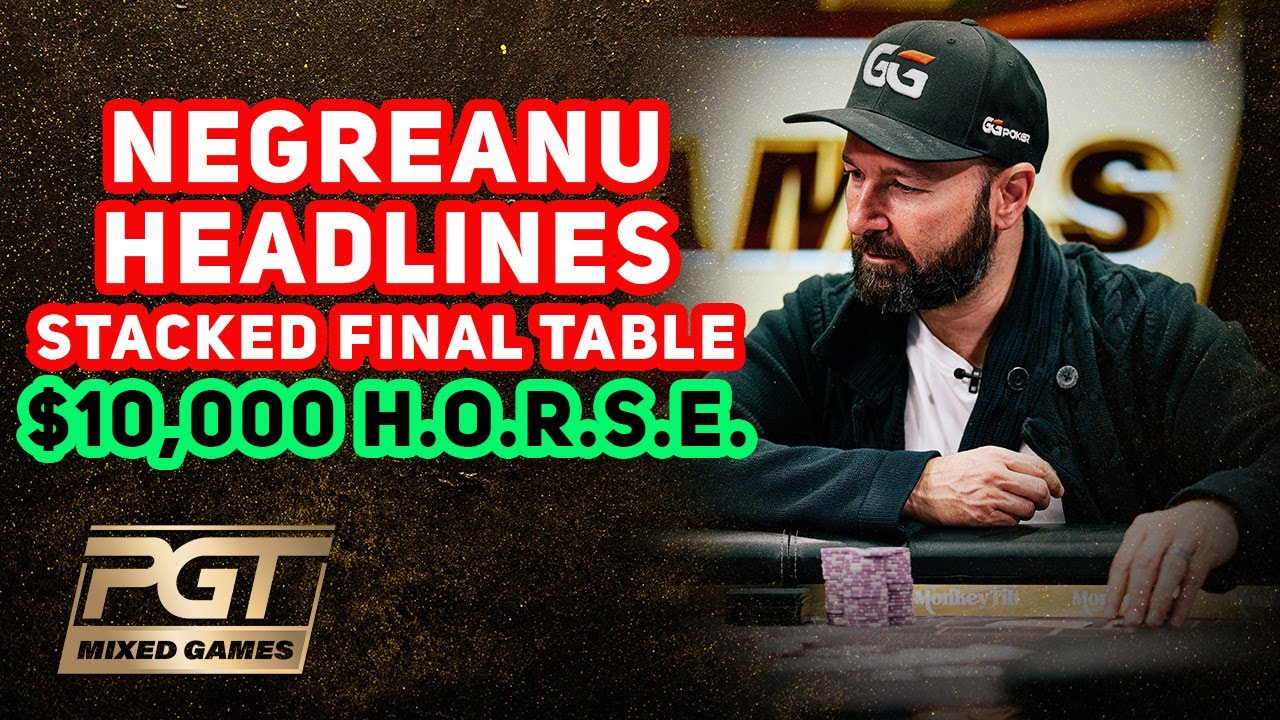 Poker Hall of Famer Battles for First PGT Title [PGT Mixed Games] - YouTube