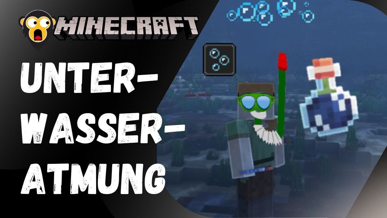 MINECRAFT: Trank der Unterwasseratmung brauen | Alle Varianten ...