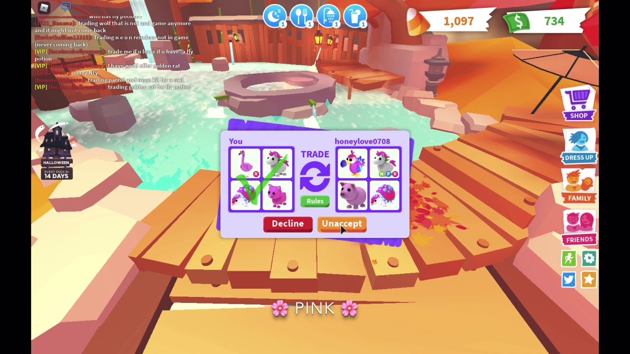 Color trading! | Adopt me || neon legs ||🐚🤍 - YouTube