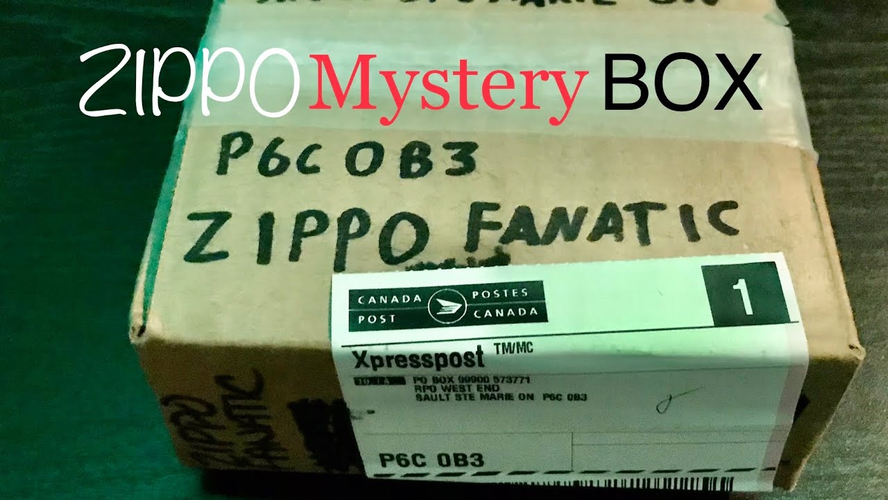 Unboxing Zippo Mystery Box ! - YouTube