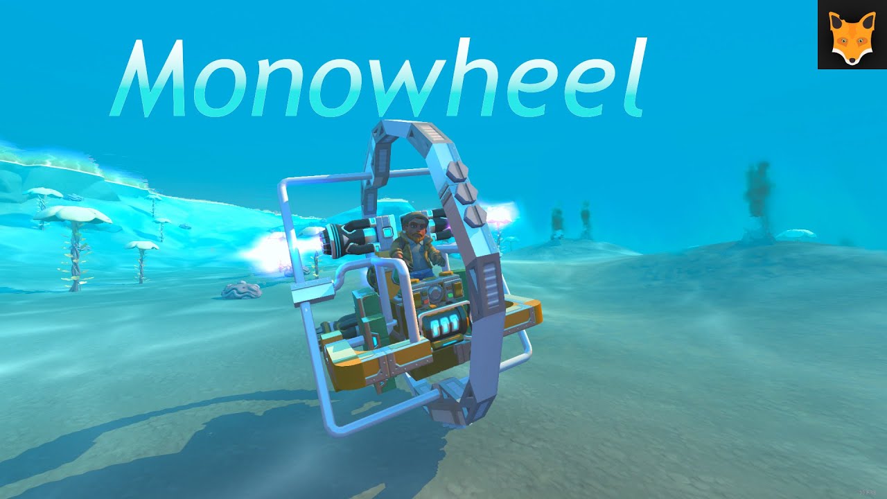 Making a Glitch-less Mono-wheel Scrap Mechanic - YouTube