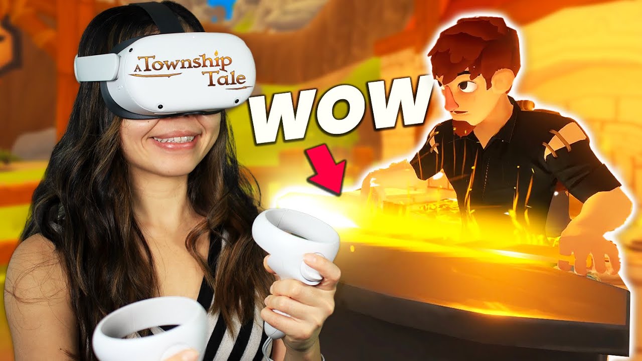 A Township Tale Is The BEST VR RPG & Crafting Simulator on Oculus Quest ...