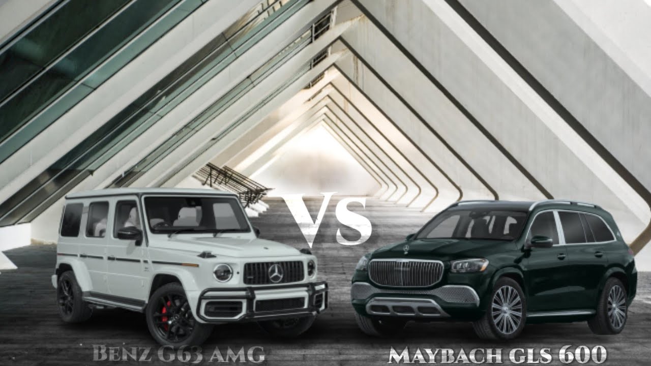 2022 Mercedes Benz G63AMG Vs 2022 Maybach GLS600 - YouTube