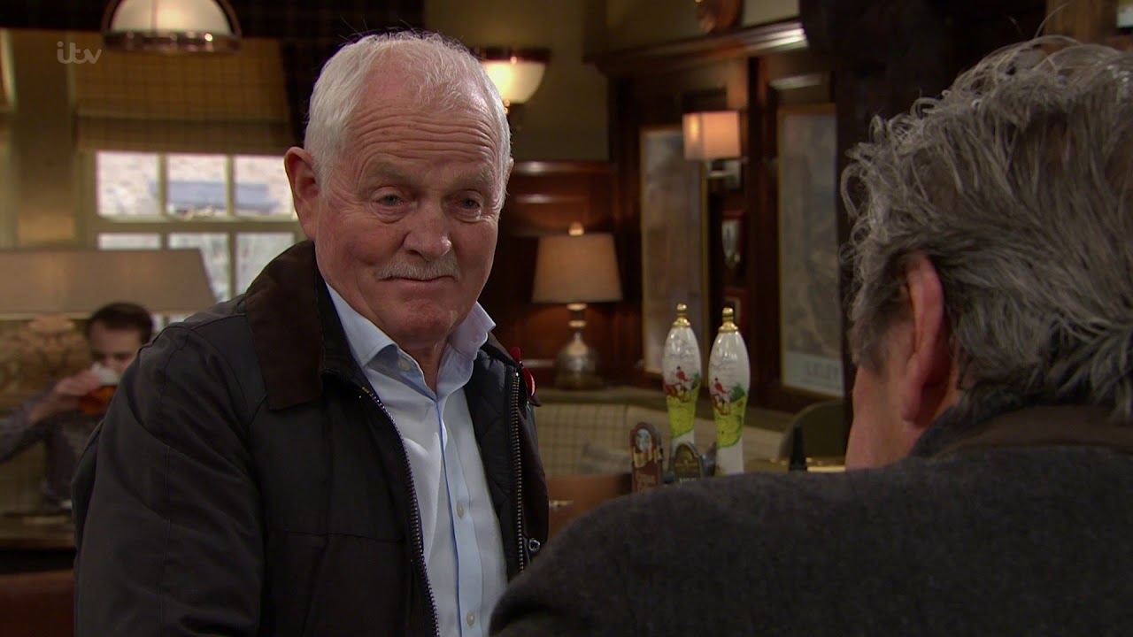 Eric Learns That Rodney Is Facing Prison - Emmerdale - YouTube