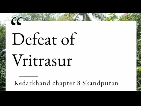 Defeat of Vritrasur - YouTube