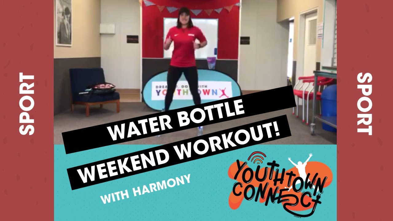 Water Bottle Plyometric Workout! - YouTube