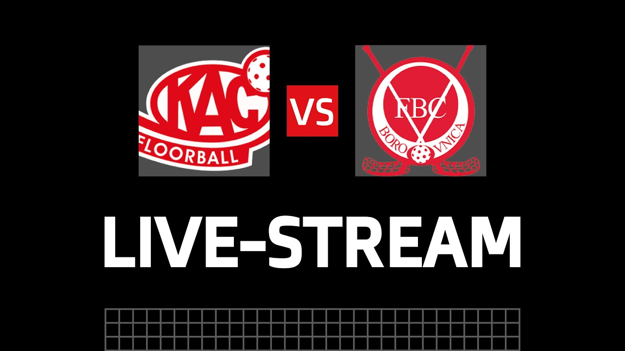 KAC Floorball vs. FBC Borovnica (14.01.2024) | Live-Stream - YouTube