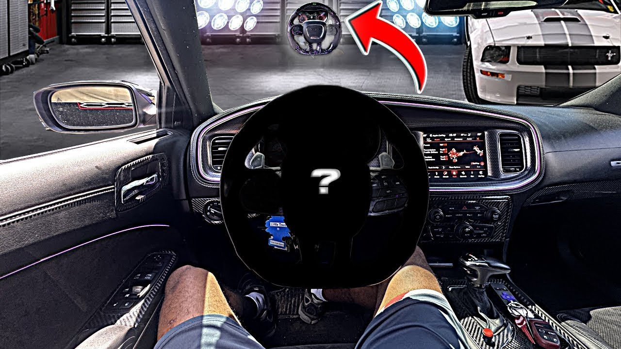 TUNED HELLCAT WHEEL INSTALLATION POV - YouTube