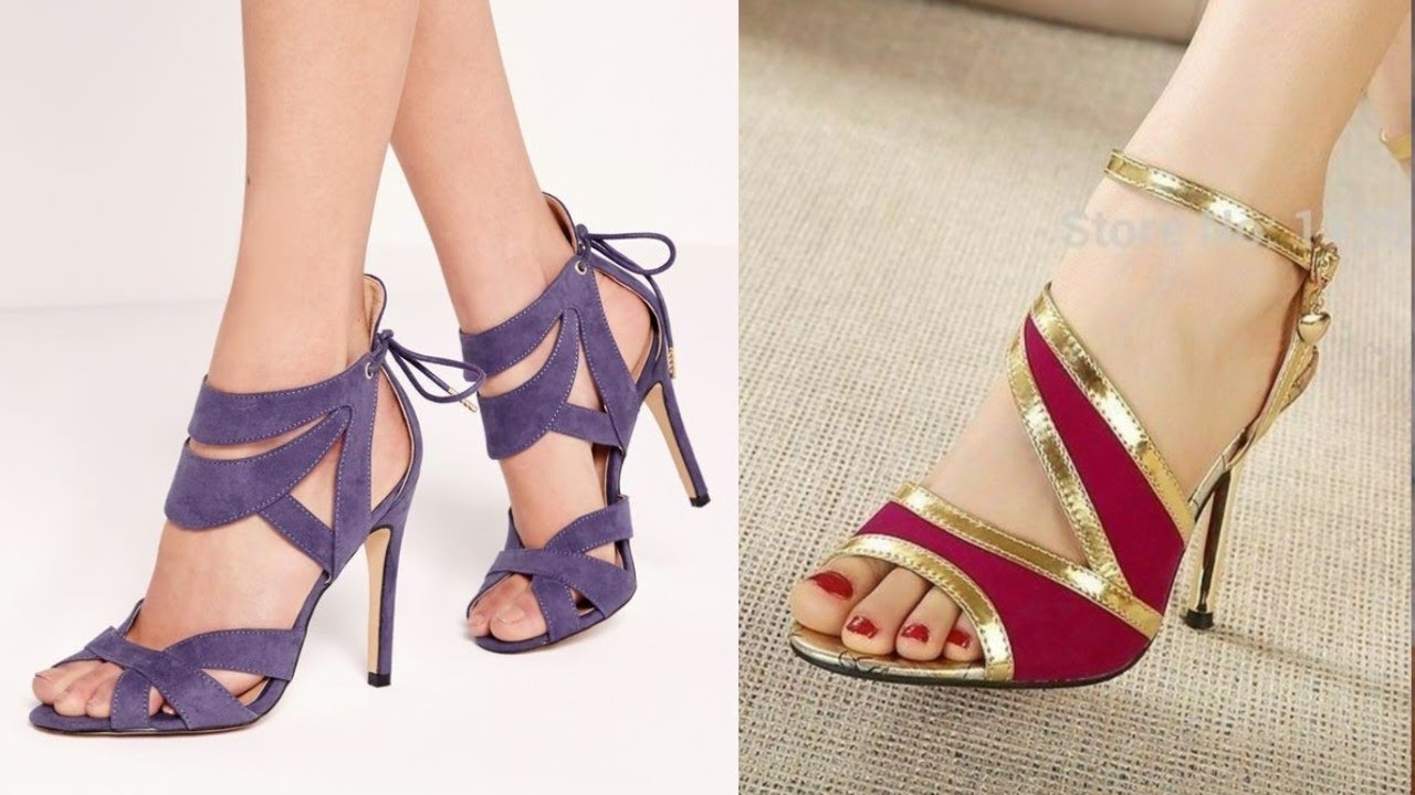 very fantastic and spectacular design of high heel sandals - YouTube