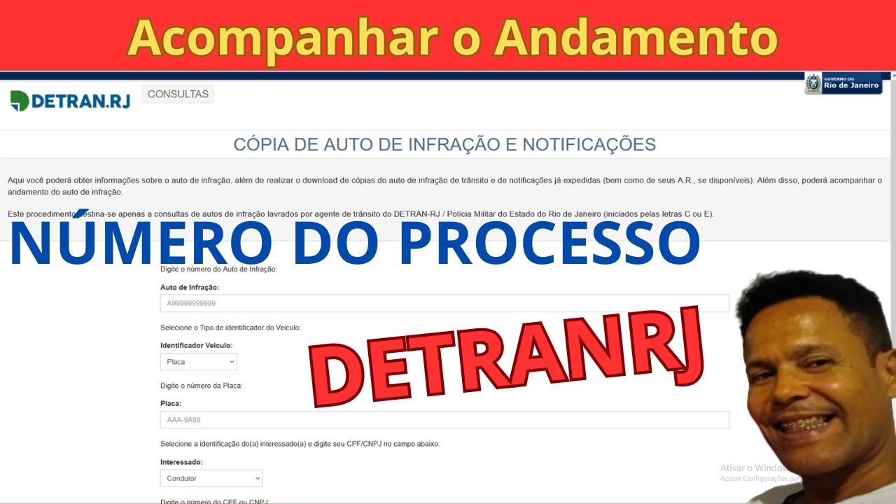 [DETRAN RJ] Como acompanhar ANDAMENTO DO PROCESSO - YouTube