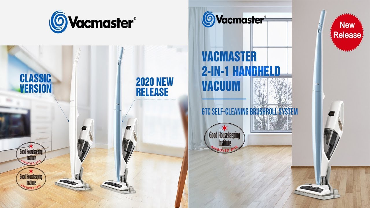 Vacmaster 2 in 1 Cordless Handheld Vacuum Cleaner Vertical Vacuum ...