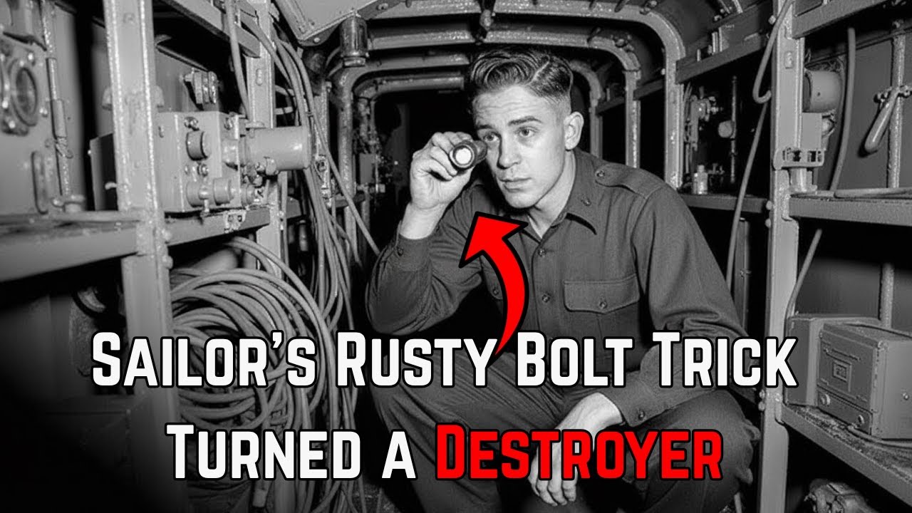 How One Sailor’s Rusty Bolt Trick Turned a Destroyer Into a U-Boat Kil ...