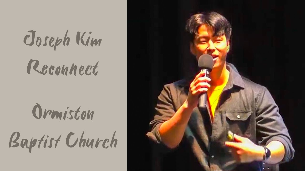 Joseph Kim from Reconnect - YouTube