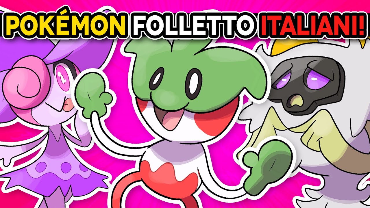I POKEMON FOLLETTO ITALIANI - ITIA - YouTube