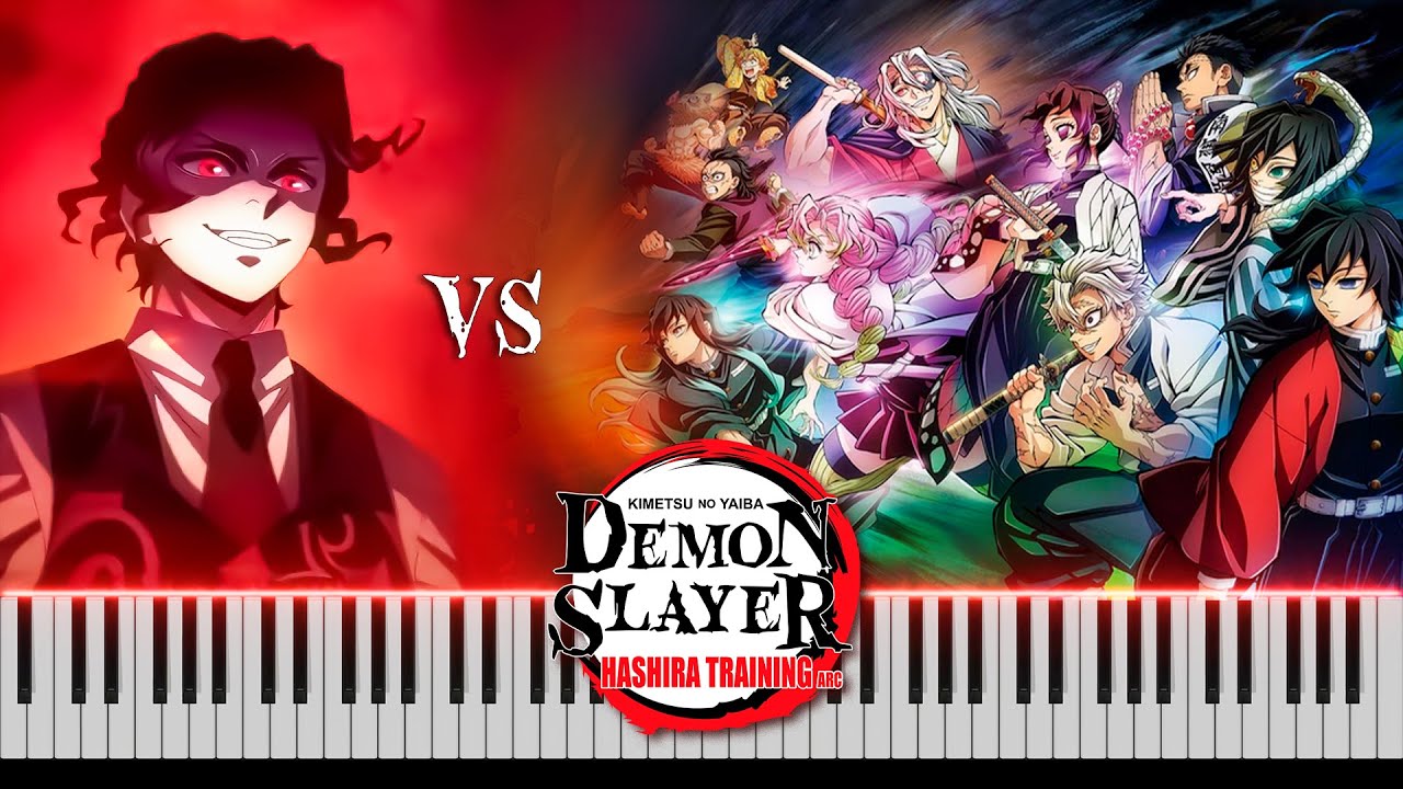 Muzan vs Hashira | Demon Slayer S4 E8 OST on Piano [FREE MIDI] - YouTube