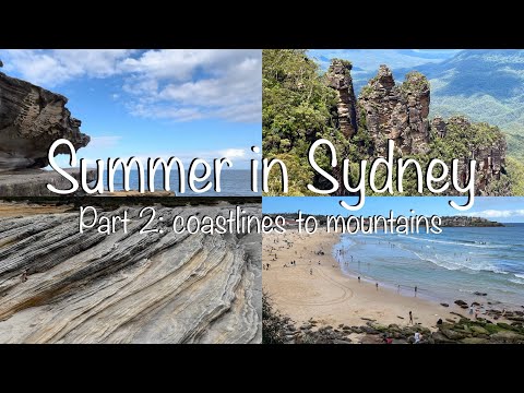 Sydney summer 2025 (Part 2) - Bondi Beach, Blue Mountains, Cape Baily & Kurnell