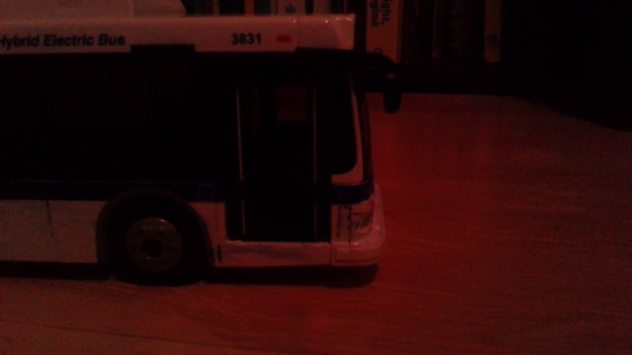 MTA Orion VII NG HEV 3831 On The M4 - YouTube