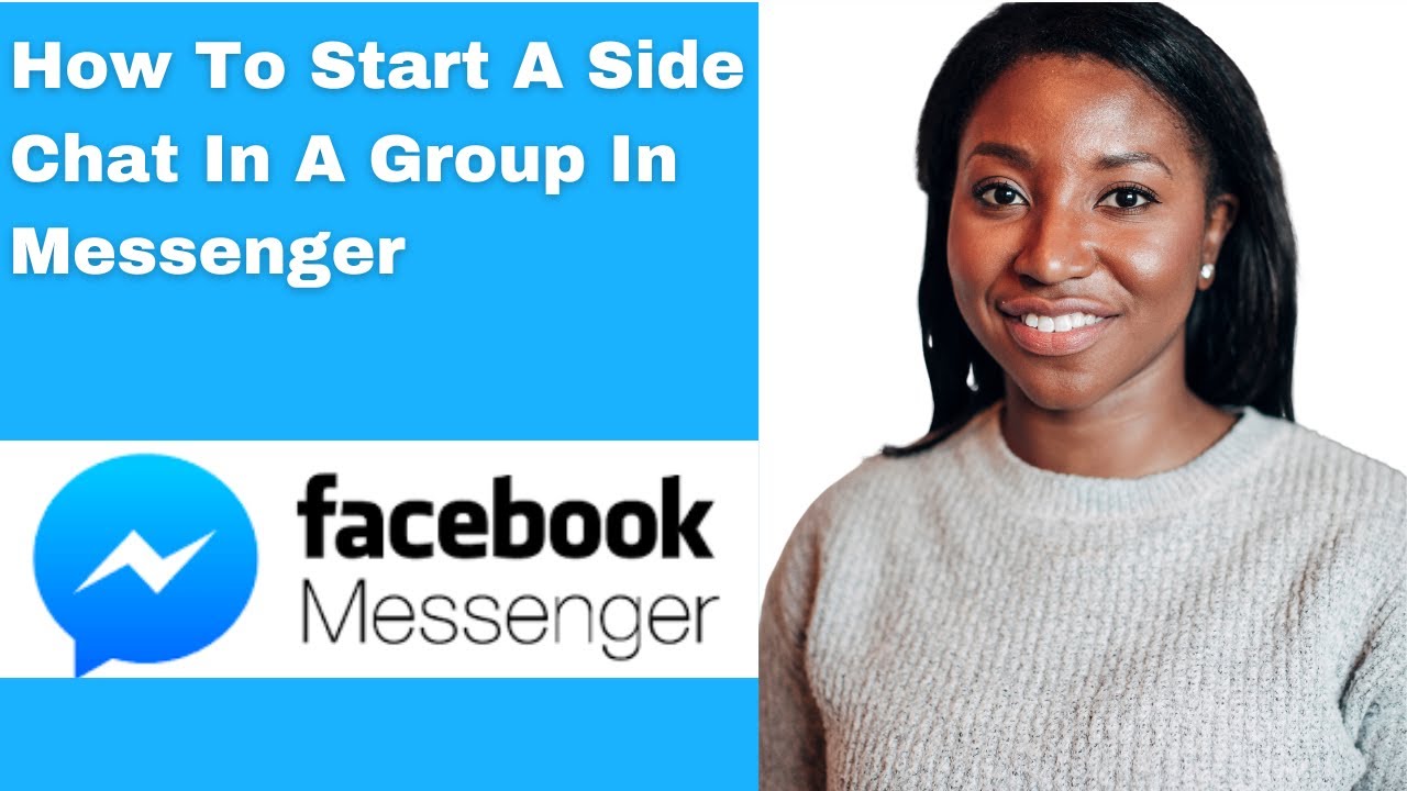 How To Start A Side Chat In A Group In Messenger - YouTube