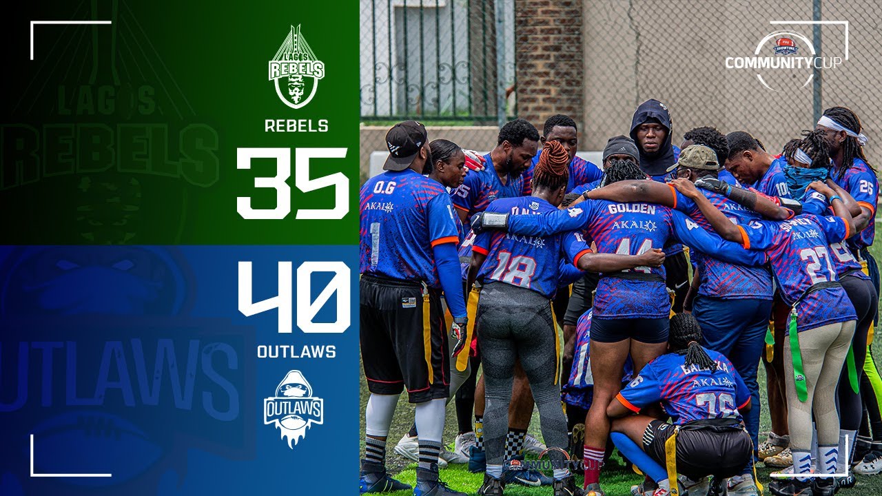 Community Cup Semifinals: Rebels vs Outlaws (Flag Football Highlights ...