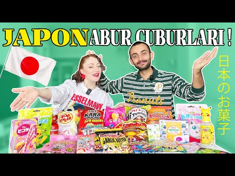 Yurt Dışı Atıştırmalık Testi 🇯🇵 | Japon Abur Cuburlarını Denedik!