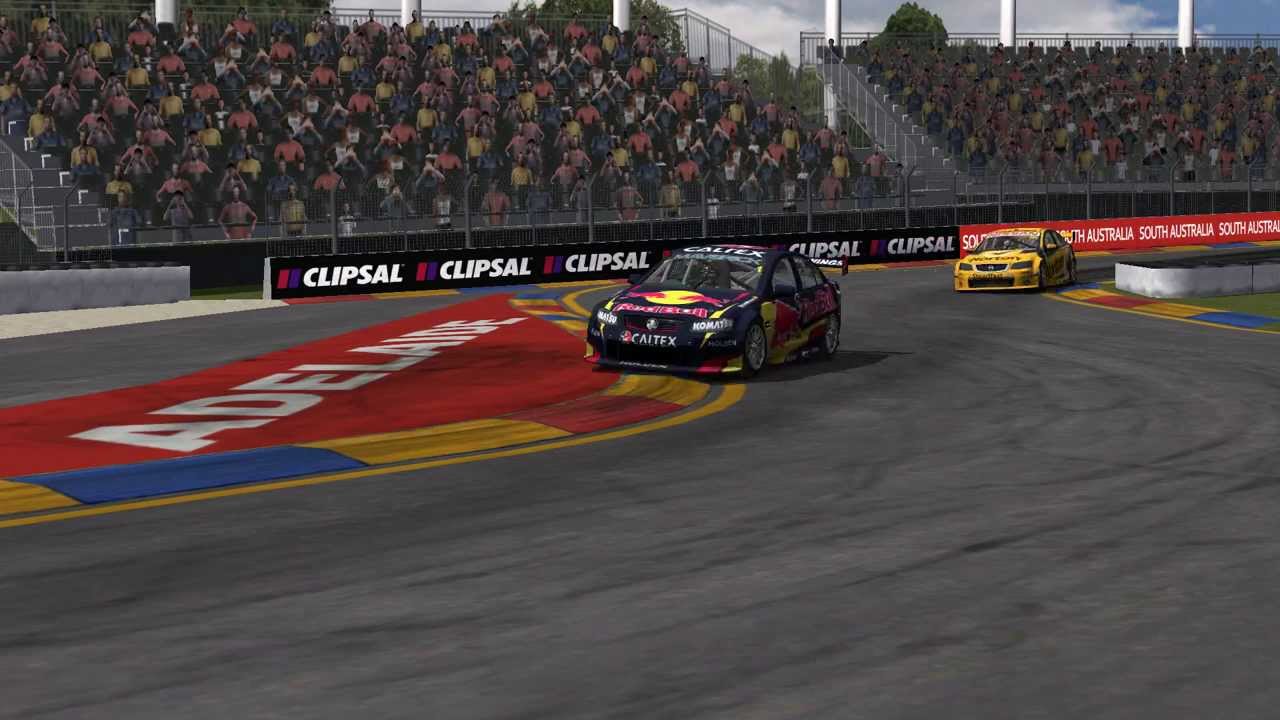 V8 Supercars - Adelaida - Senna Chicane - YouTube