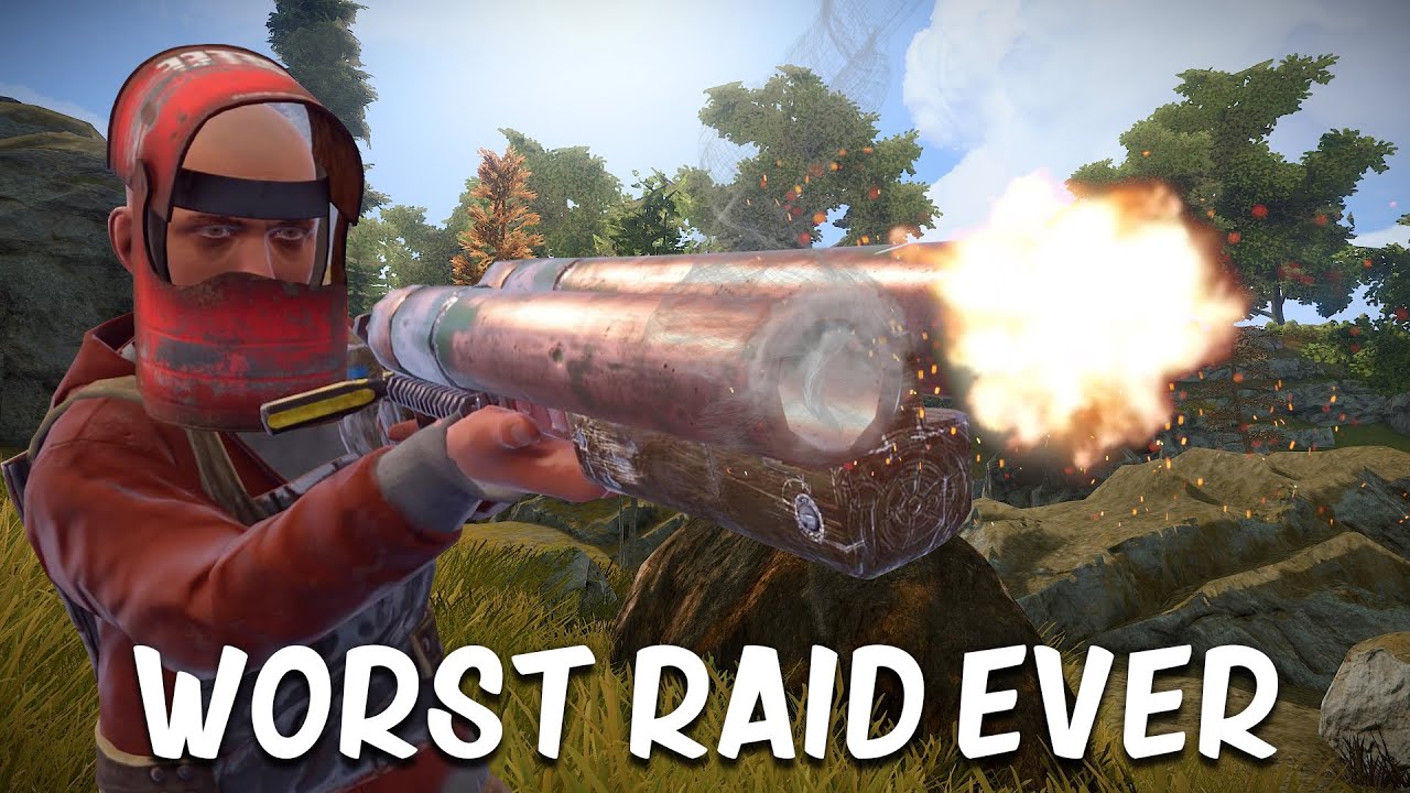 The Worst Raid Ever - Rust - YouTube